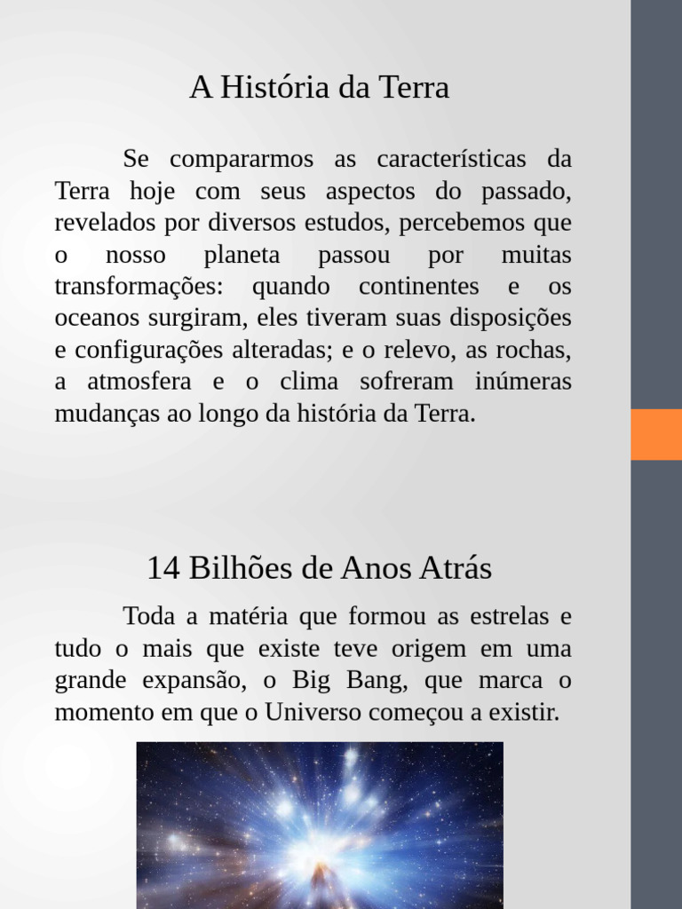 Formação e História da Terra | PDF | Terra | Crosta (Geologia)