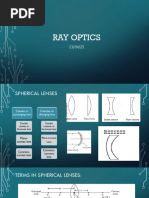 Ray Optics All Derivations | PDF | Atomic | Optics
