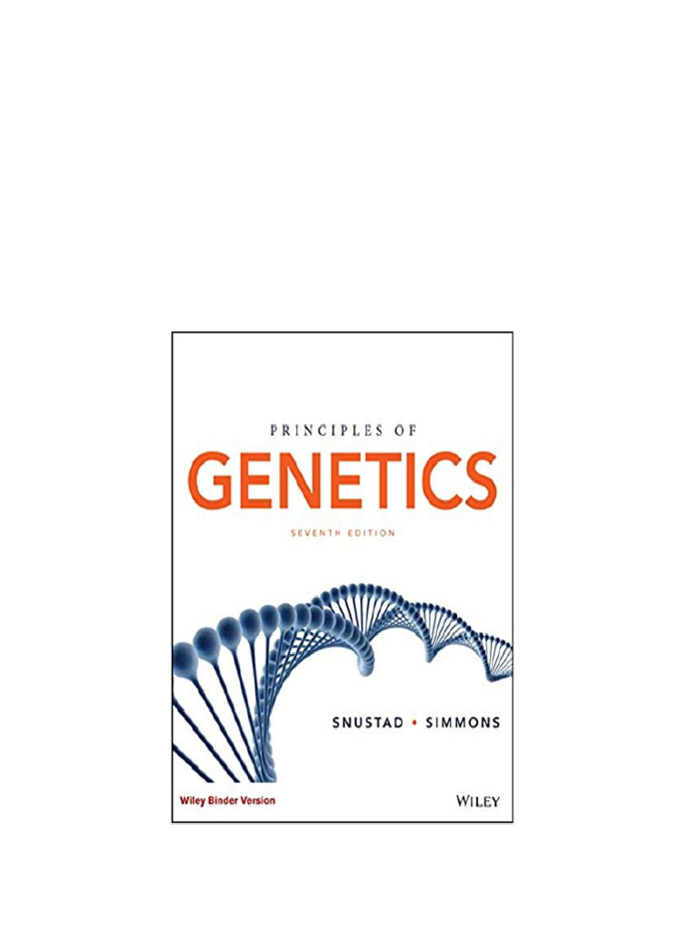 (Ebook PDF) Principles of Genetics, 7Th Edition Download | PDF | Dna | Rna