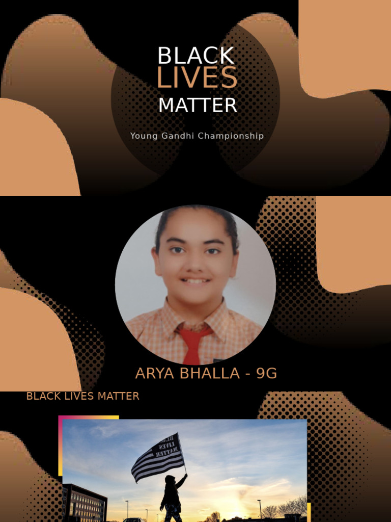 Arya's Young Gandhi PPT - PPTX - 20230907 - 124414 - 0000 | PDF