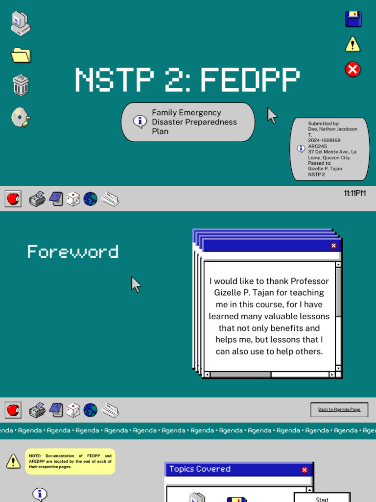 NSTP 2 FEDPP | PDF | Disasters | Emergency Management