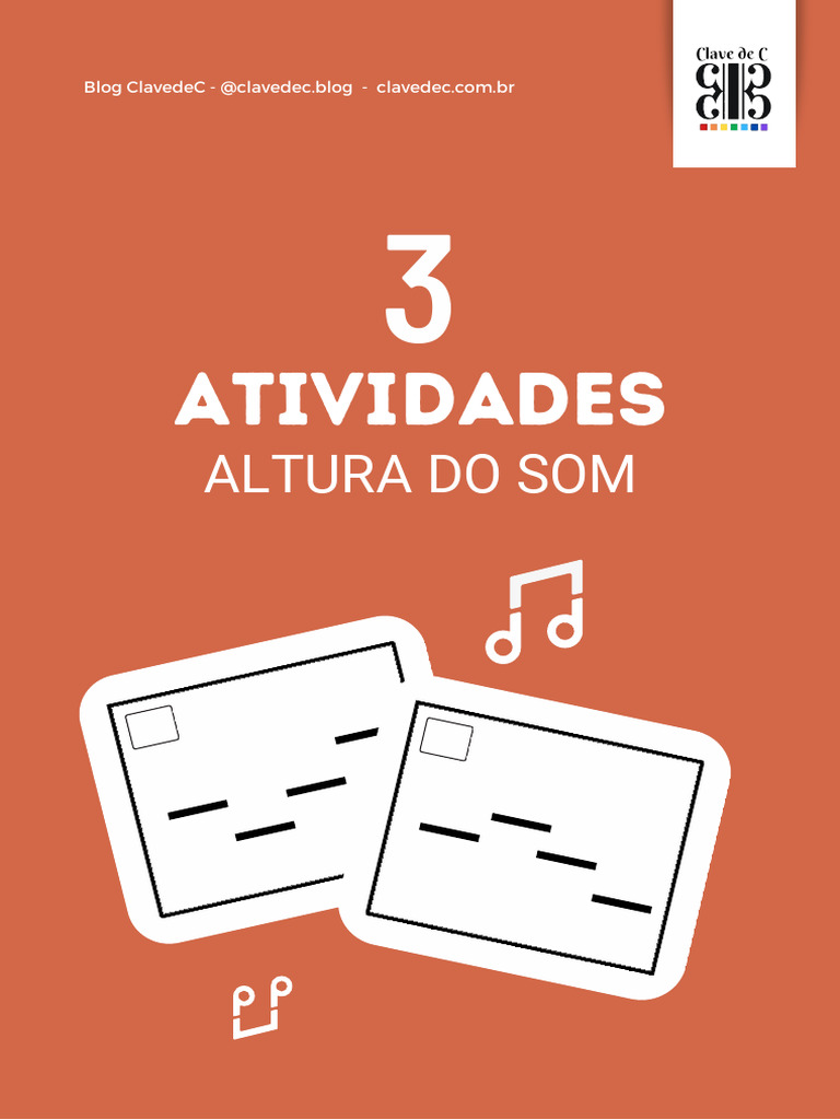 Atividades de Percepcao Sobre A Altura Dos Sons | PDF