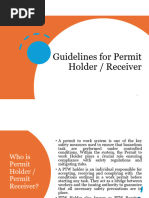 HSE PTW Audit Checklist | PDF | Safety | Business