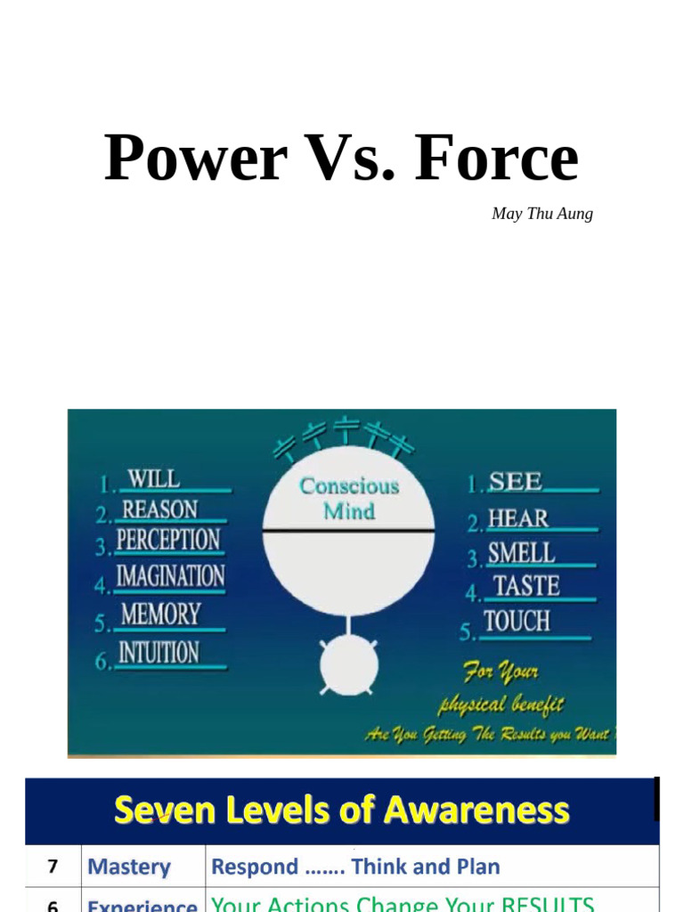 Power vs. Force | PDF