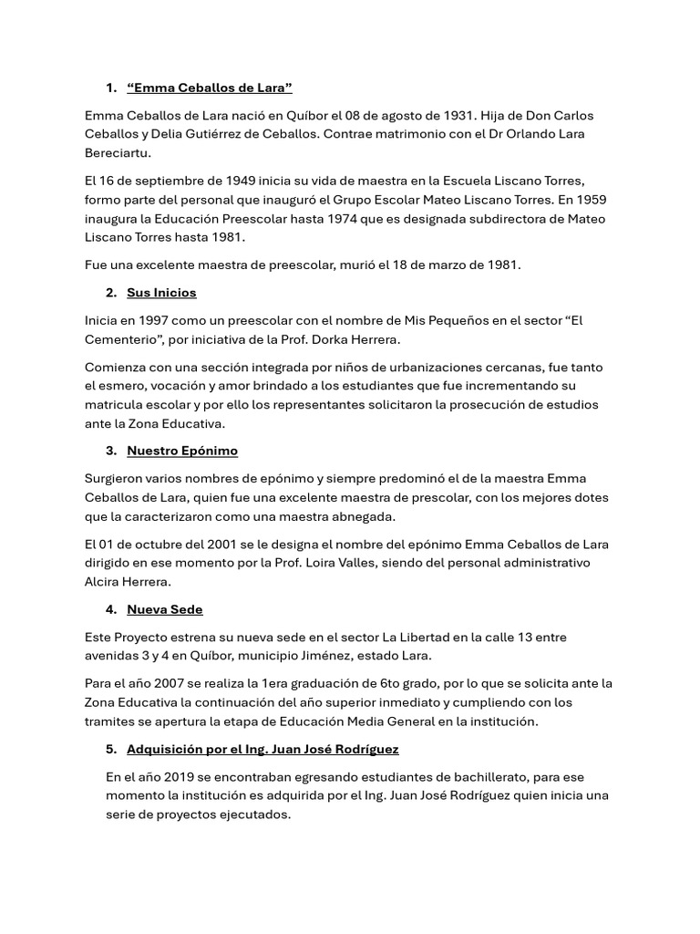 HIstoria Emma Texto | PDF