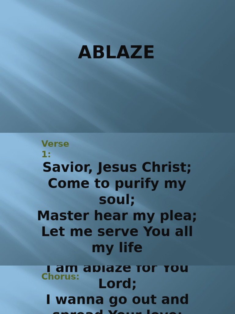 Ablaze | PDF