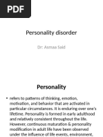 Personality Disorders Handout | PDF