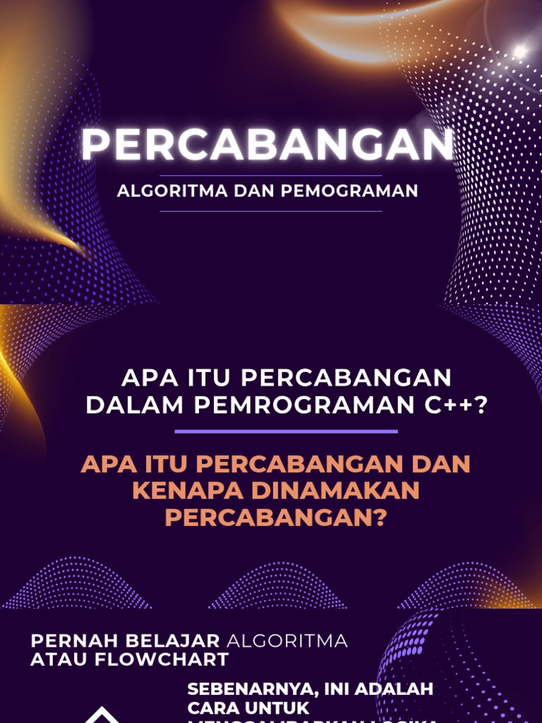 Algoritma Program If Else | PDF