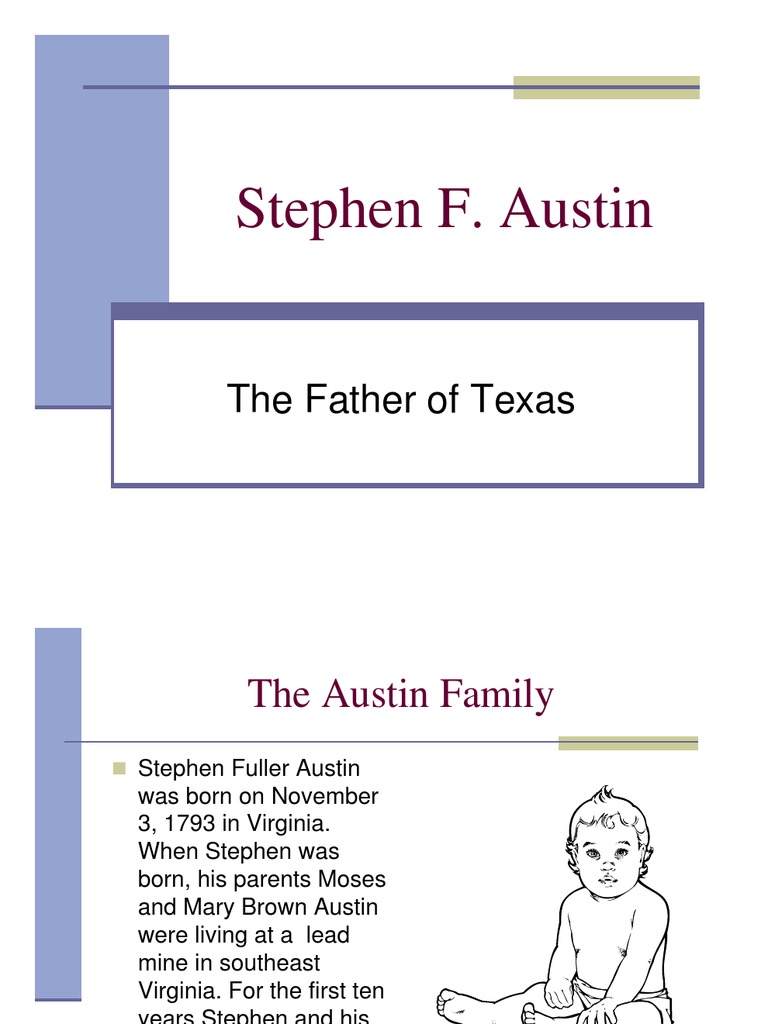 Stephen F. Austin: Texas Pioneer | PDF