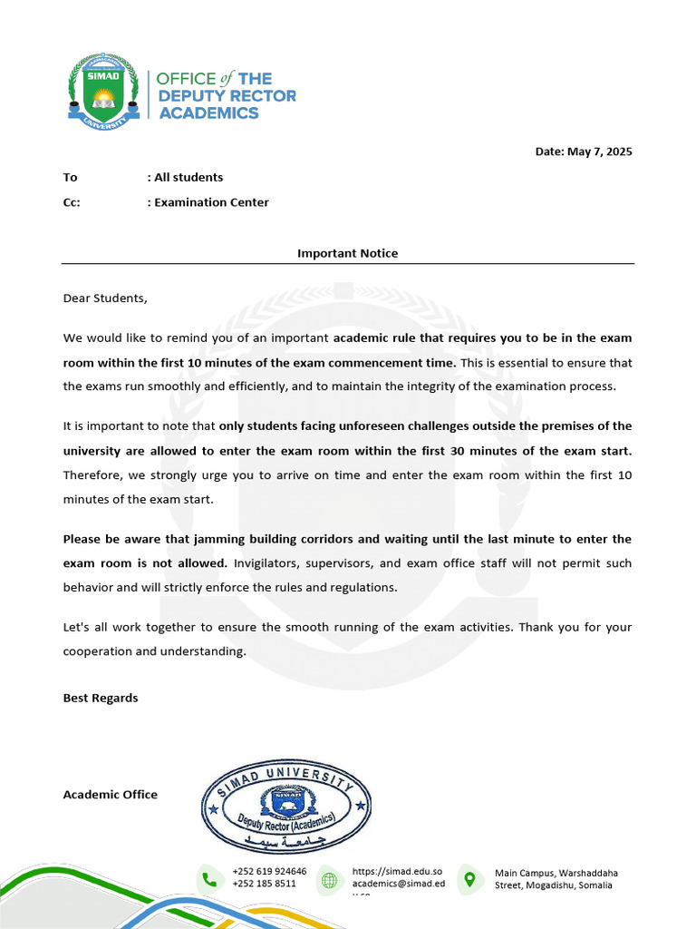 Important Notice | PDF