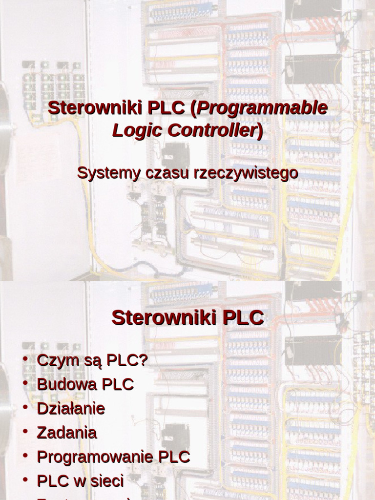 Sterowniki PLC (Programmable Logic Controller) | PDF