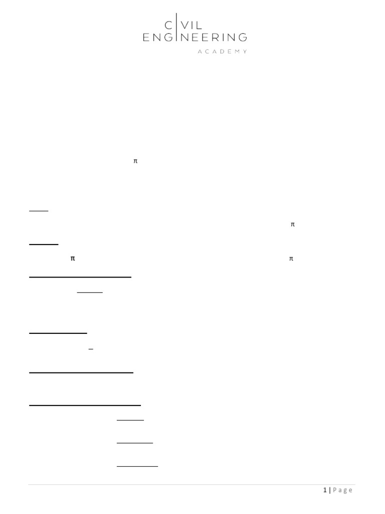 WWformulas - Cheat Sheet | PDF | Environmental Engineering | Chemical ...