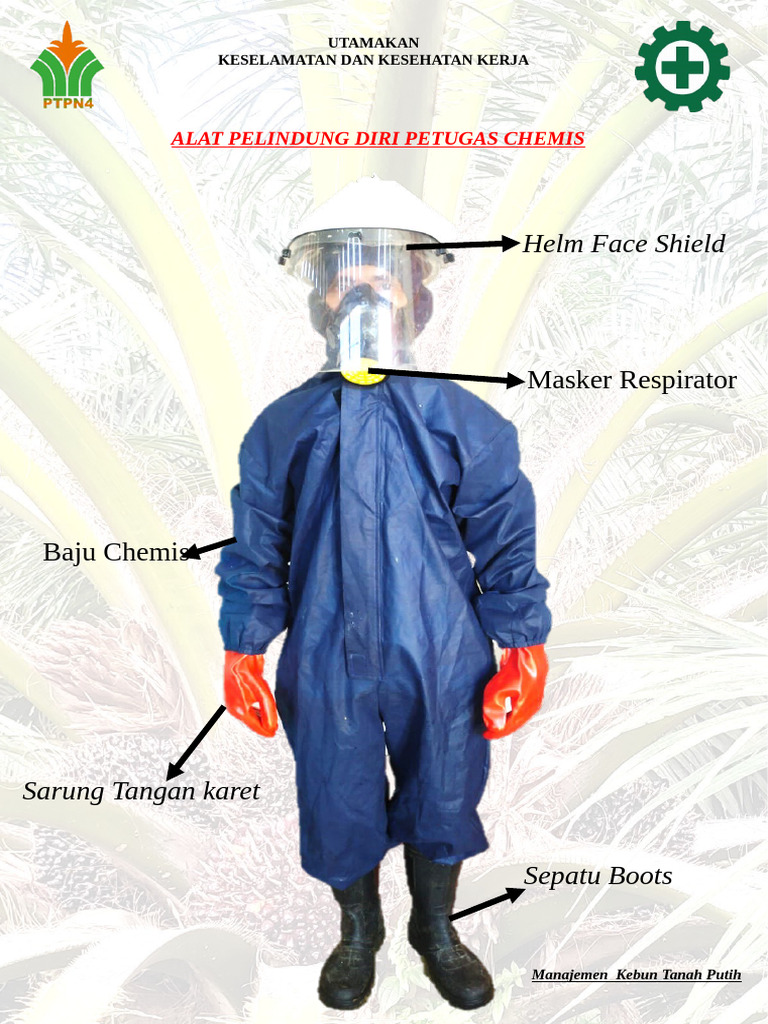 Papan Amaran Apd Petugas Chemis | PDF