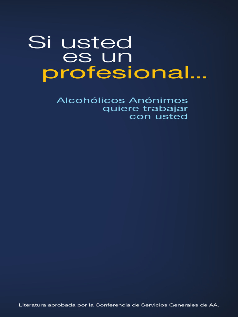 SP-46 1224 | PDF | alcoholicos anonimos | Anonimato