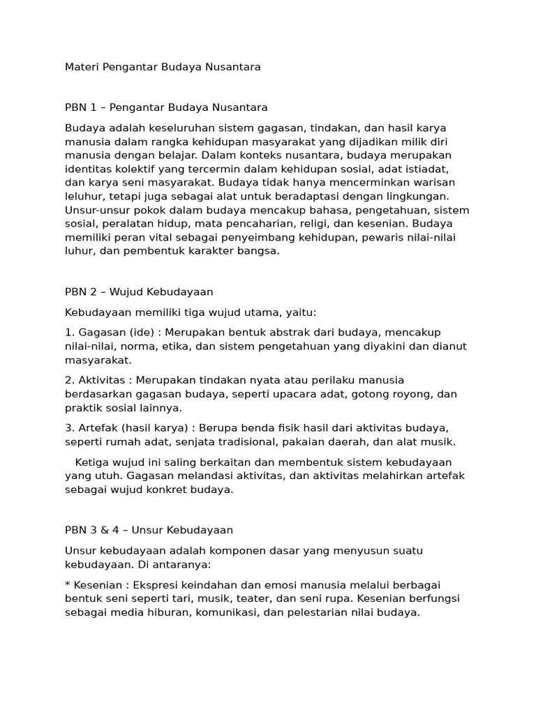 Catatan PBN | PDF