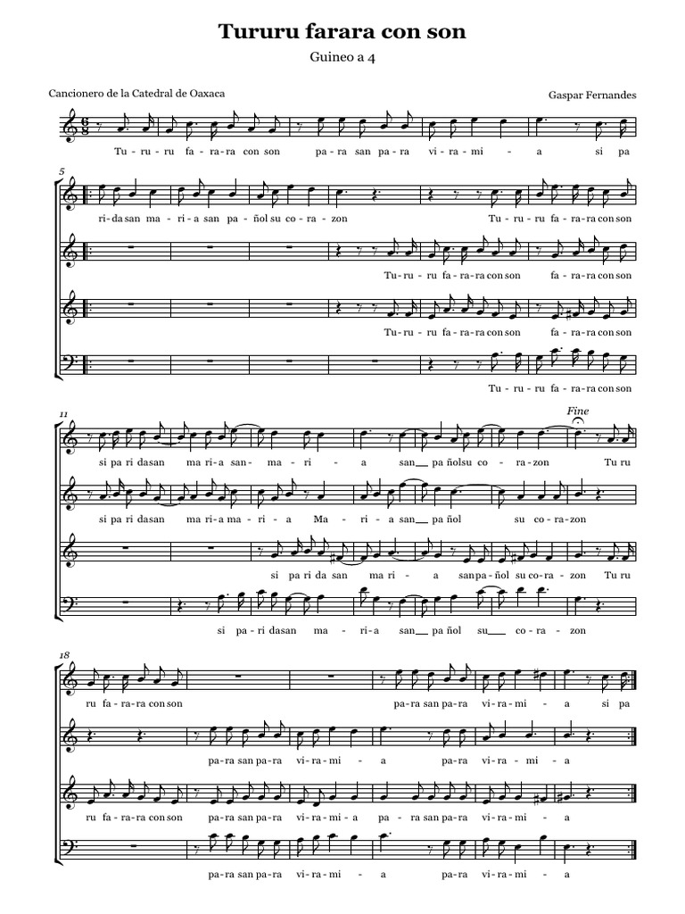 7-Tururu Farara Con Son | PDF