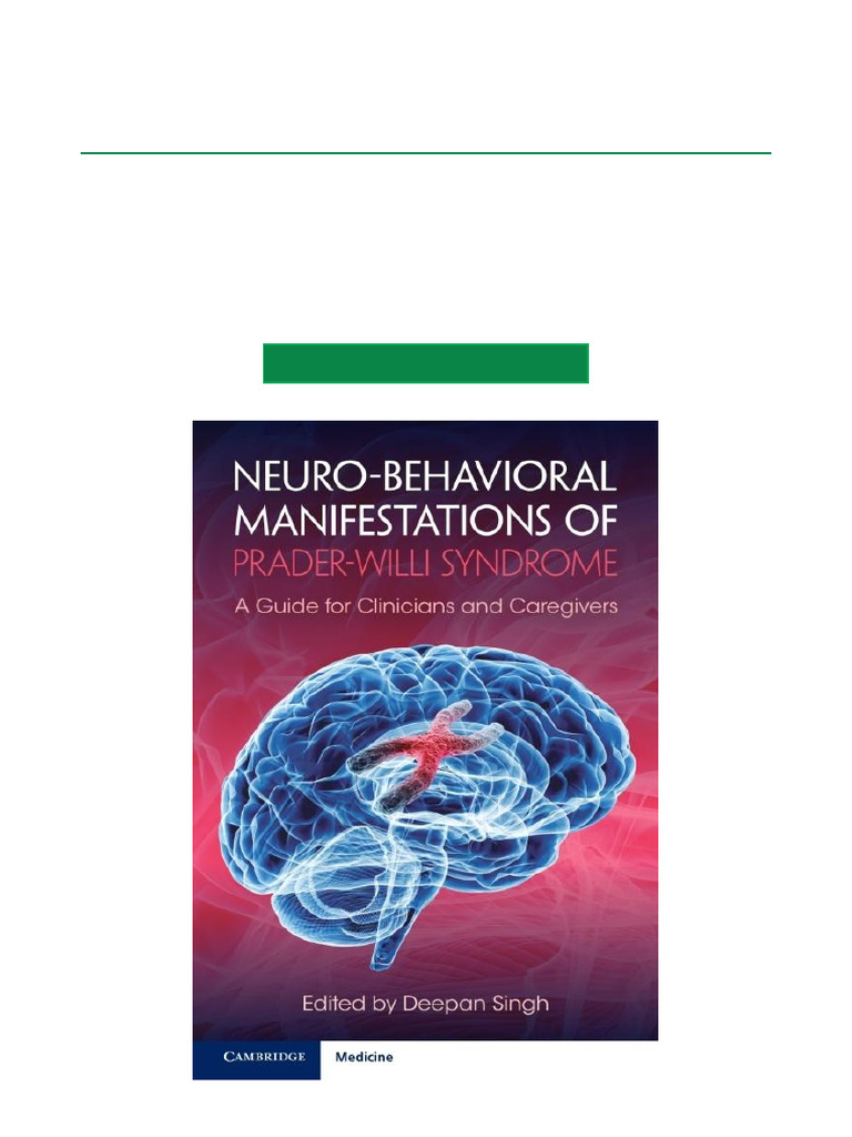Neuro Behavioral Manifestations of Prader Willi Syndrome A Guide For ...