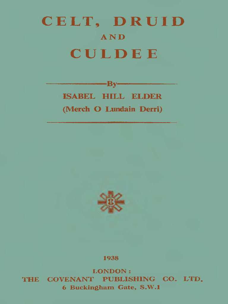 ELDERI.H.-celt Druid Culdee 1938 | PDF | Celts | Druid
