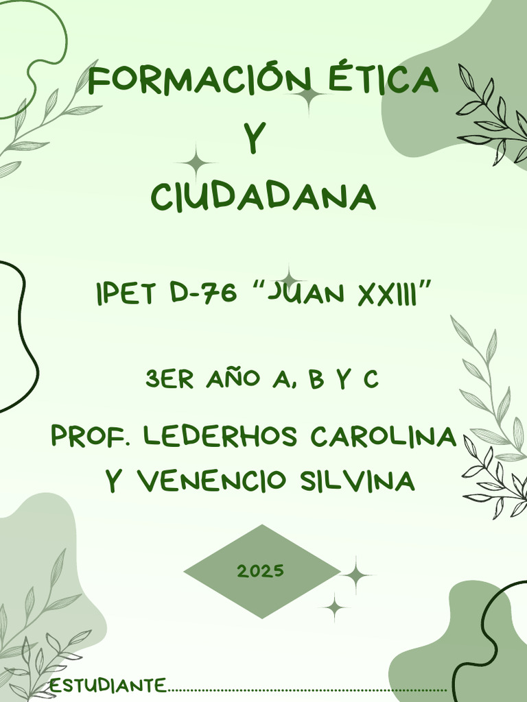 Cuadernillo - IPET23 - 3er A-O - 2025 - 250330 - 124833 | PDF