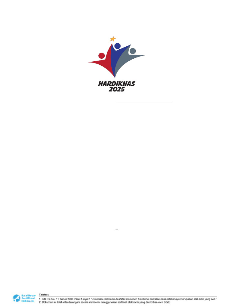 Pedoman Peringatan Hari Pendidikan Nasional Tahun 2025 (1) 4 | PDF