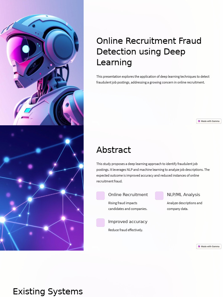 Deep Learning for Recruitment Fraud Detection | PDF | Deep Learning ...