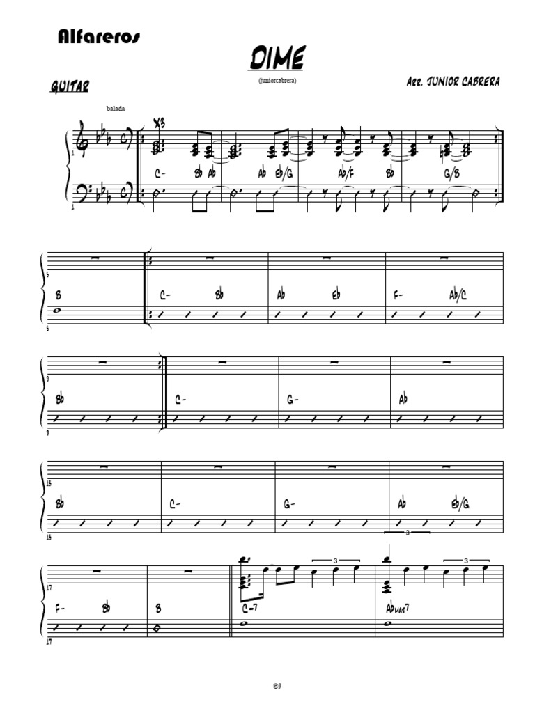 Dime - Alfareros (PDF) | PDF