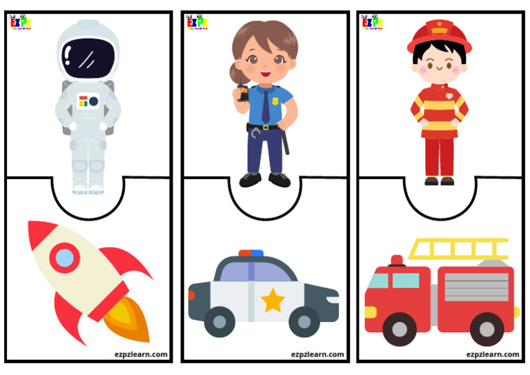 Astronaut Police Firefighter PDF | PDF
