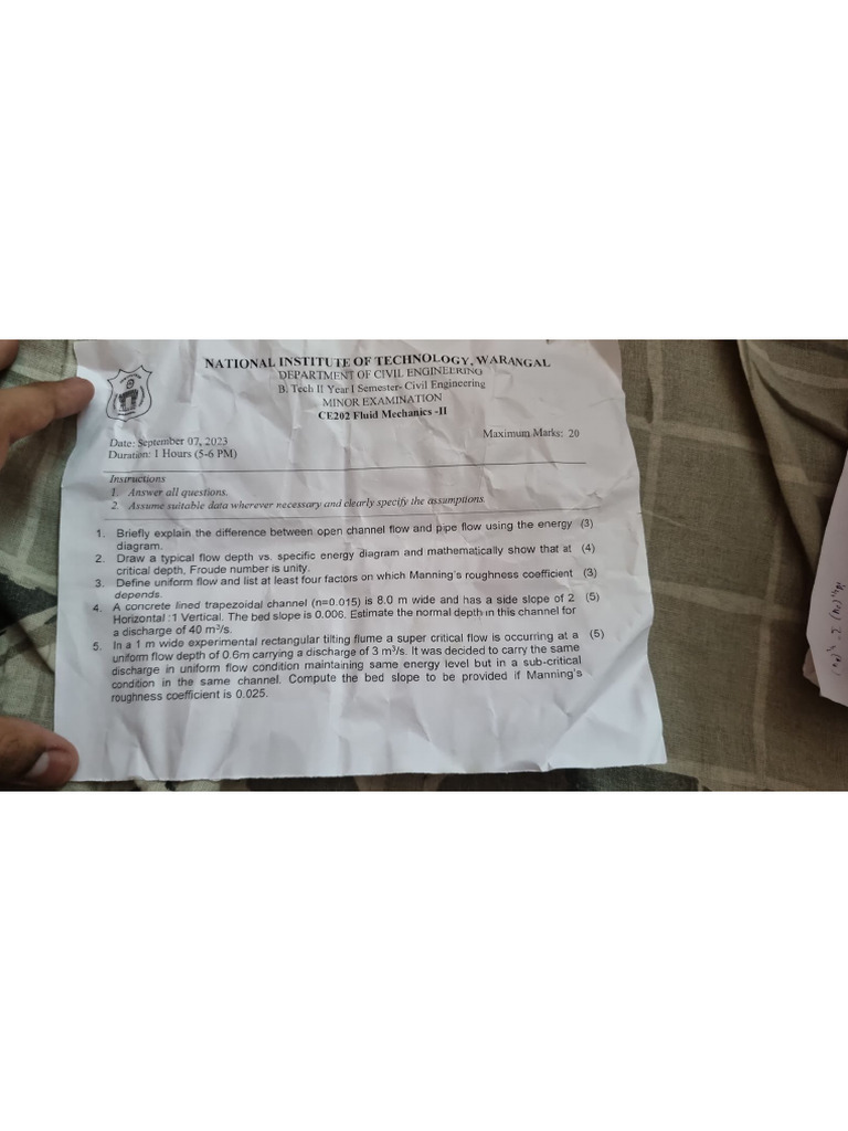 2nd Year PYQ (2023-2024) | PDF