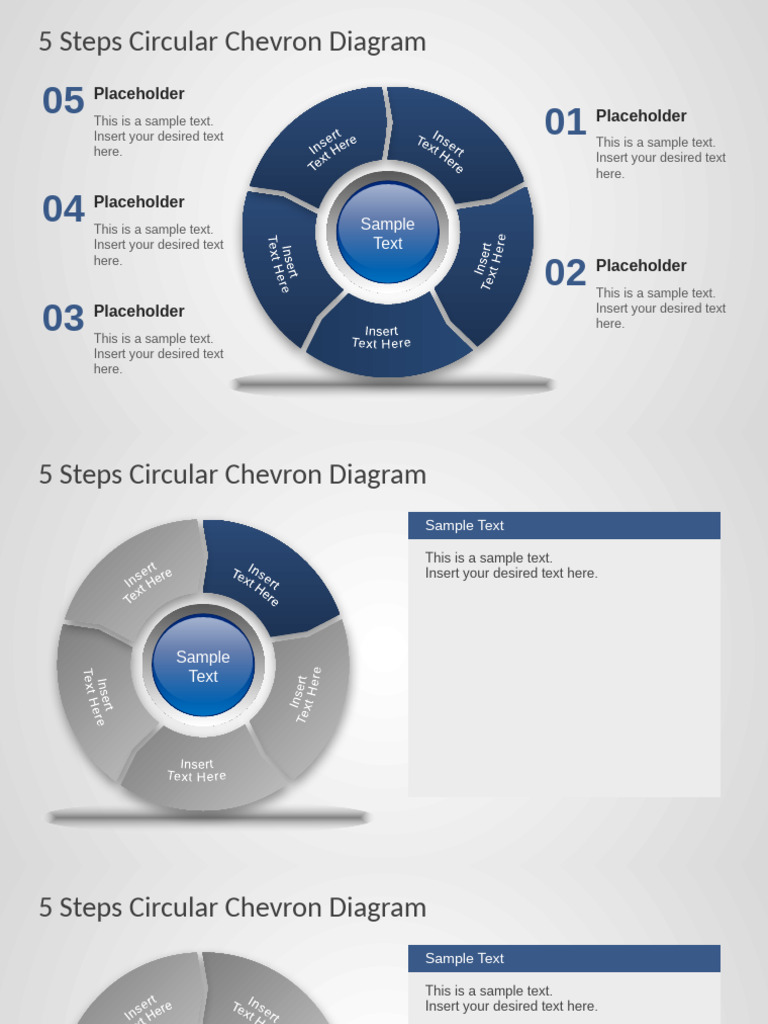 5-Step Chevron Process Diagram | PDF