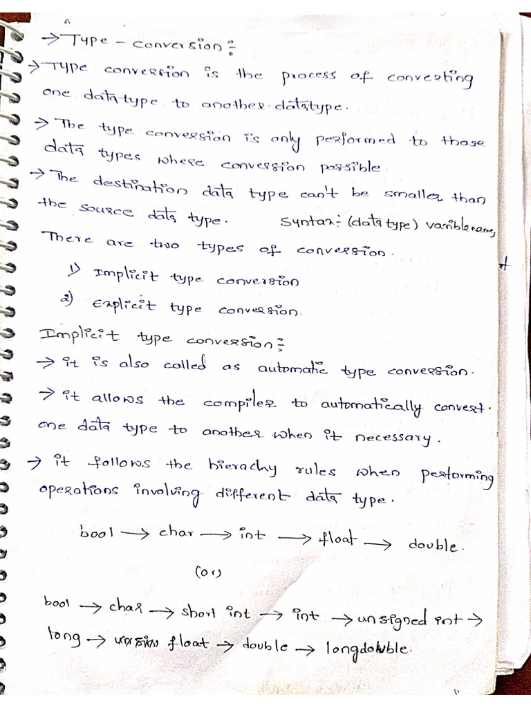 Typecasting and Expression Evaluation in C | PDF