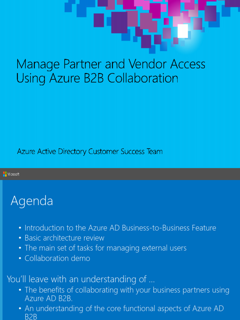 Azure Ad b2b | PDF | Microsoft Azure | User (Computing)