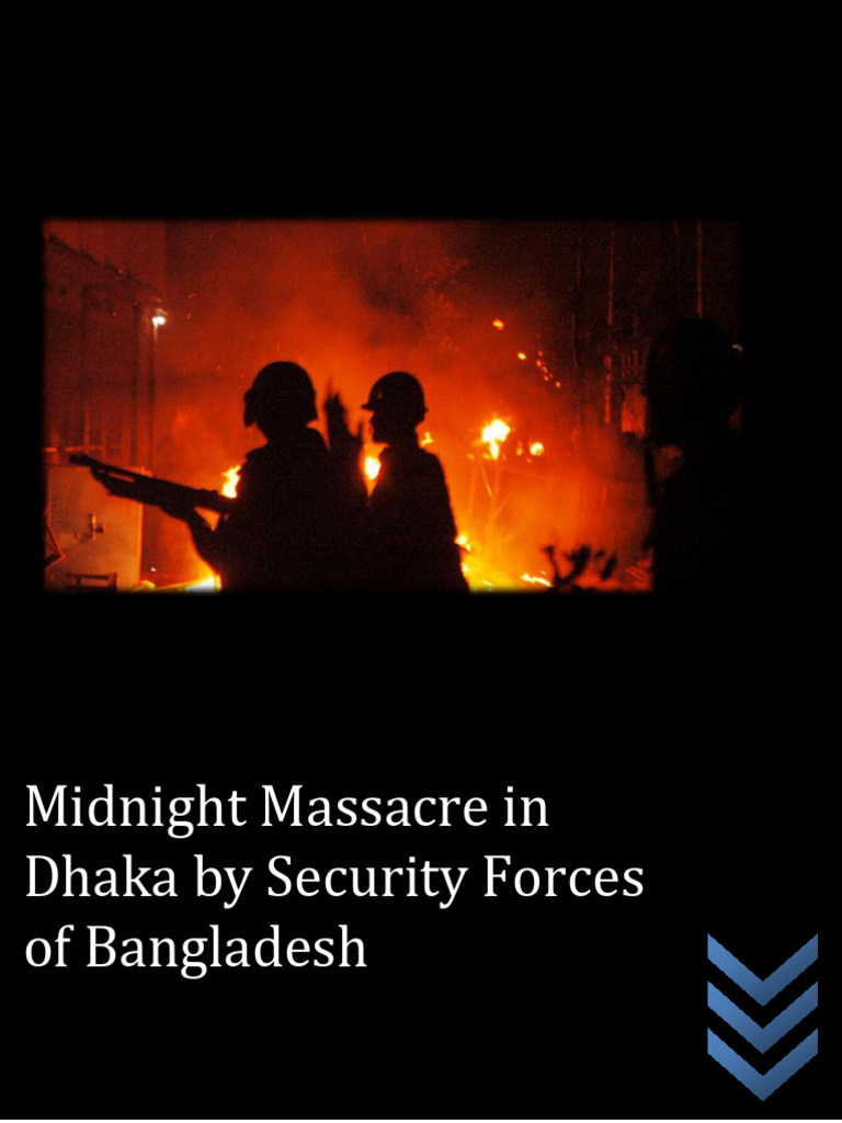 Midnight Massacre by Security Forces of Bangladesh 2013 | PDF | Bangladesh