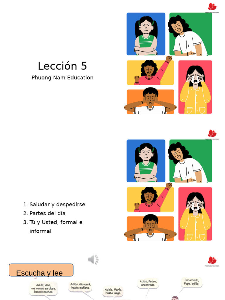 A1.1 Leccion 5 | PDF