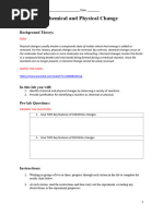 AQA Chemistry Required Practical 4: Temperature Changes | PDF
