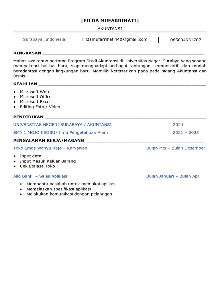 CV Ats | PDF