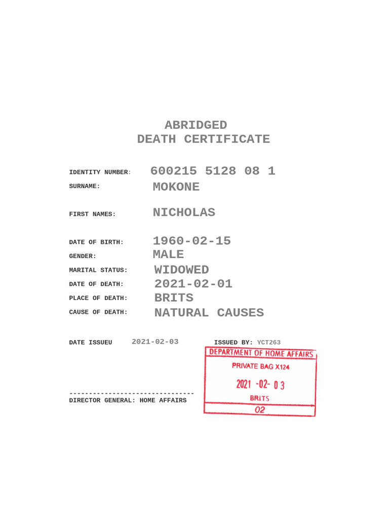 Abridged Death Bra Freddy Soca | PDF