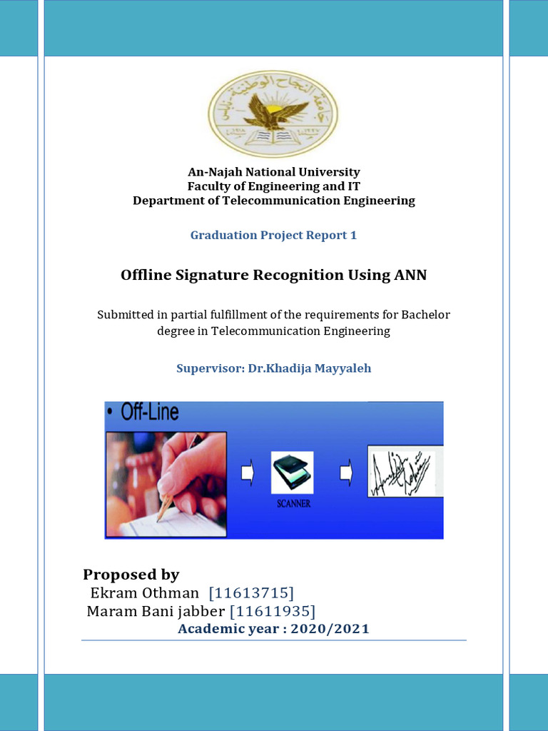 Offline Signature Recognition with ANN | PDF | Image Segmentation ...