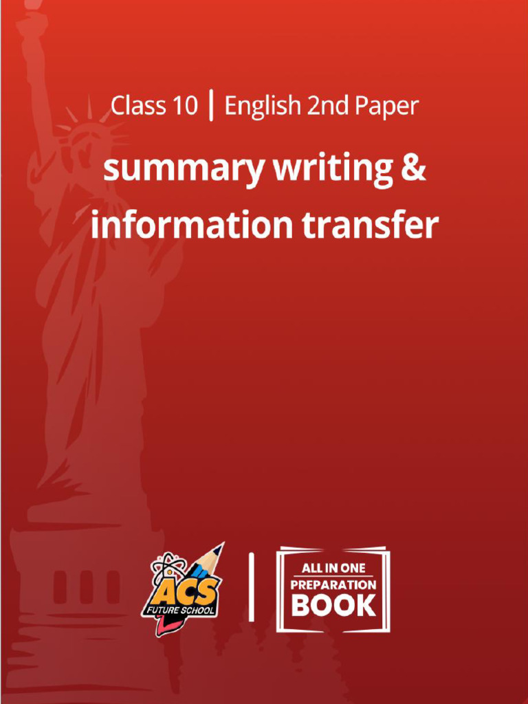 AP - English 2nd Paper - Class 10 - Summary | PDF