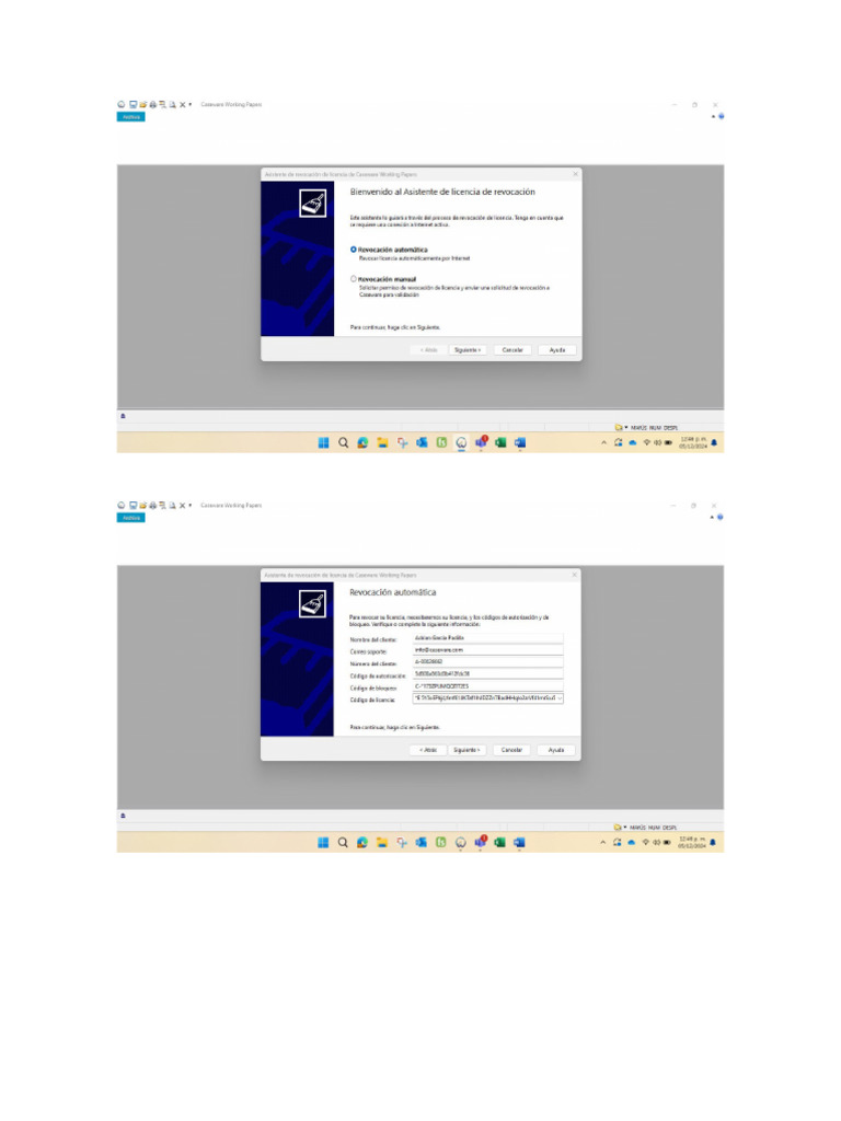 Revocacion Caseware Adrian Garcia Padilla | PDF