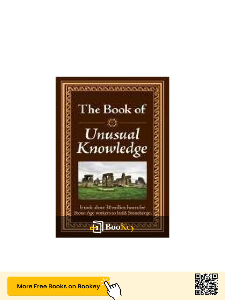 Unusual Knowledge: Fascinating Facts | PDF