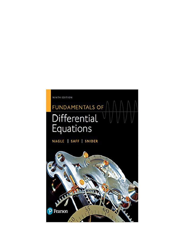 (Ebook PDF) Fundamentals of Differential Equations 9th Edition PDF Download | PDF | Matrix ...