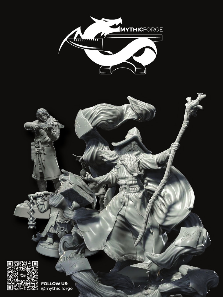 2024 Mythic Forge Figure Catalogue | PDF | Fantasy Creatures