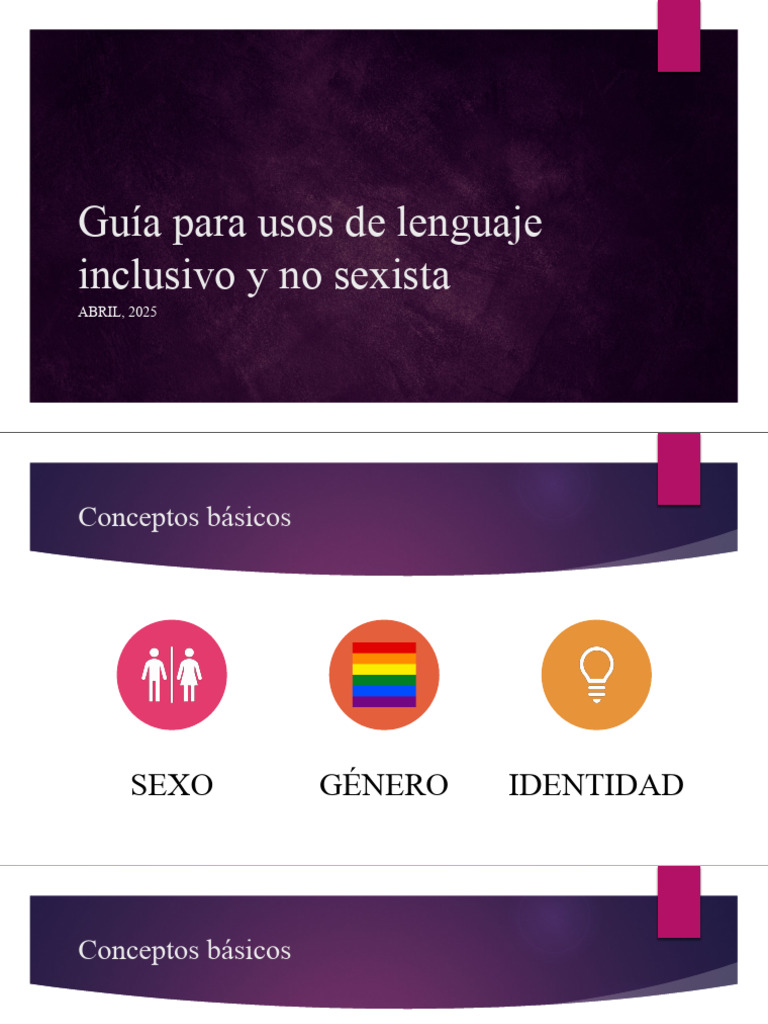 Guía para Usos de Lenguaje Inclusivo y No Sexista | PDF | Sexismo | México
