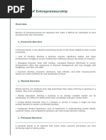 Entrepreneurship Development Full Lecture Notes | PDF