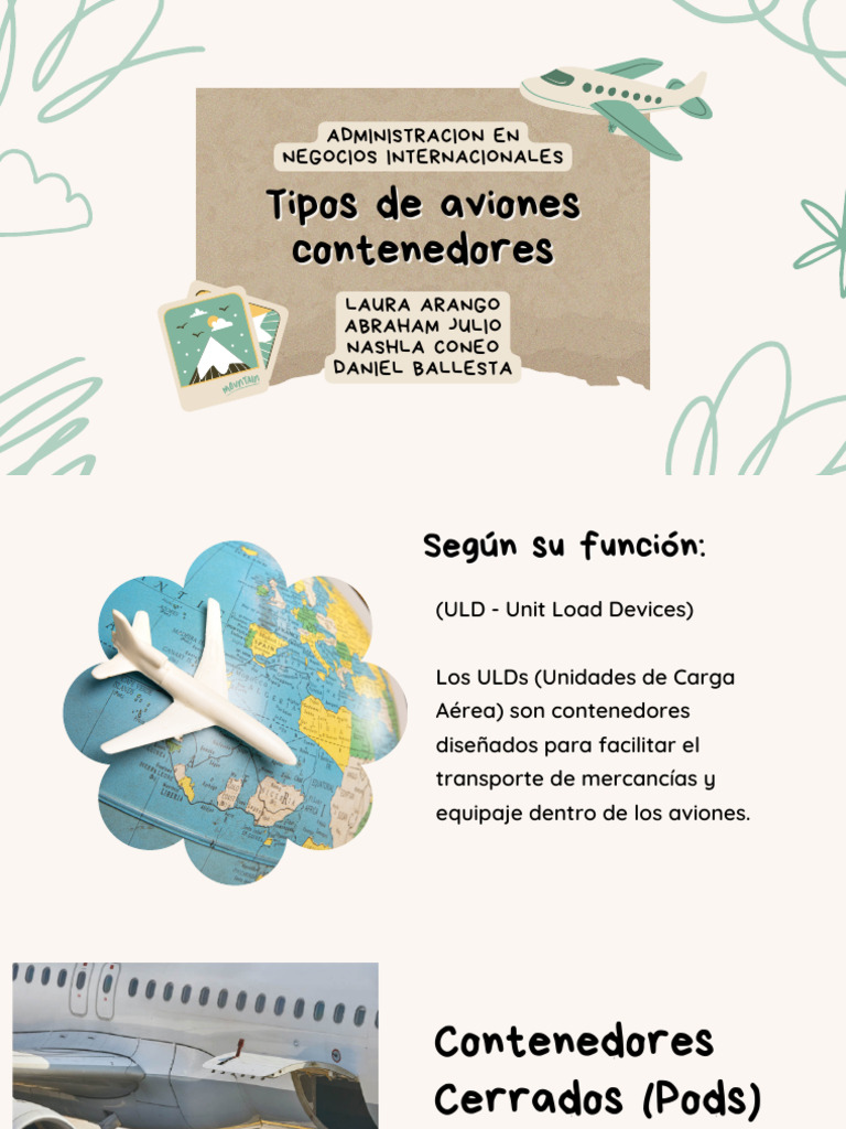 Contenedores ULD para Aviones | PDF