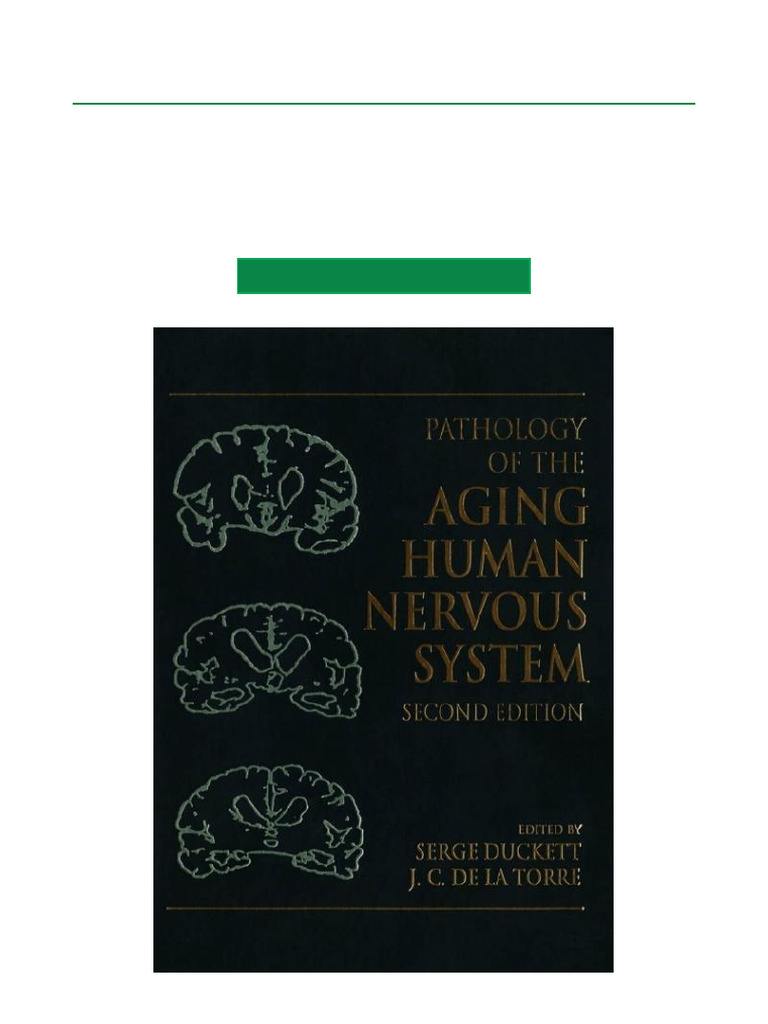 Pathology of The Aging Human Nervous System - 2nd Edition Direct Ebook ...