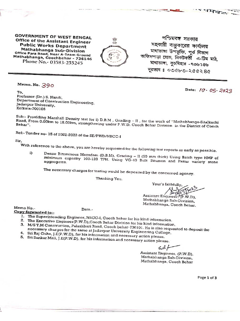 Letter of DBM, BC & Mastic Ashphalt_DocScanner 29-Nov-2023 4-21 pm | PDF