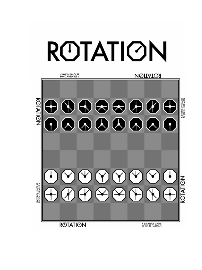 Rotation Game Rules and Setup Guide | PDF | Board Games | Abstract ...