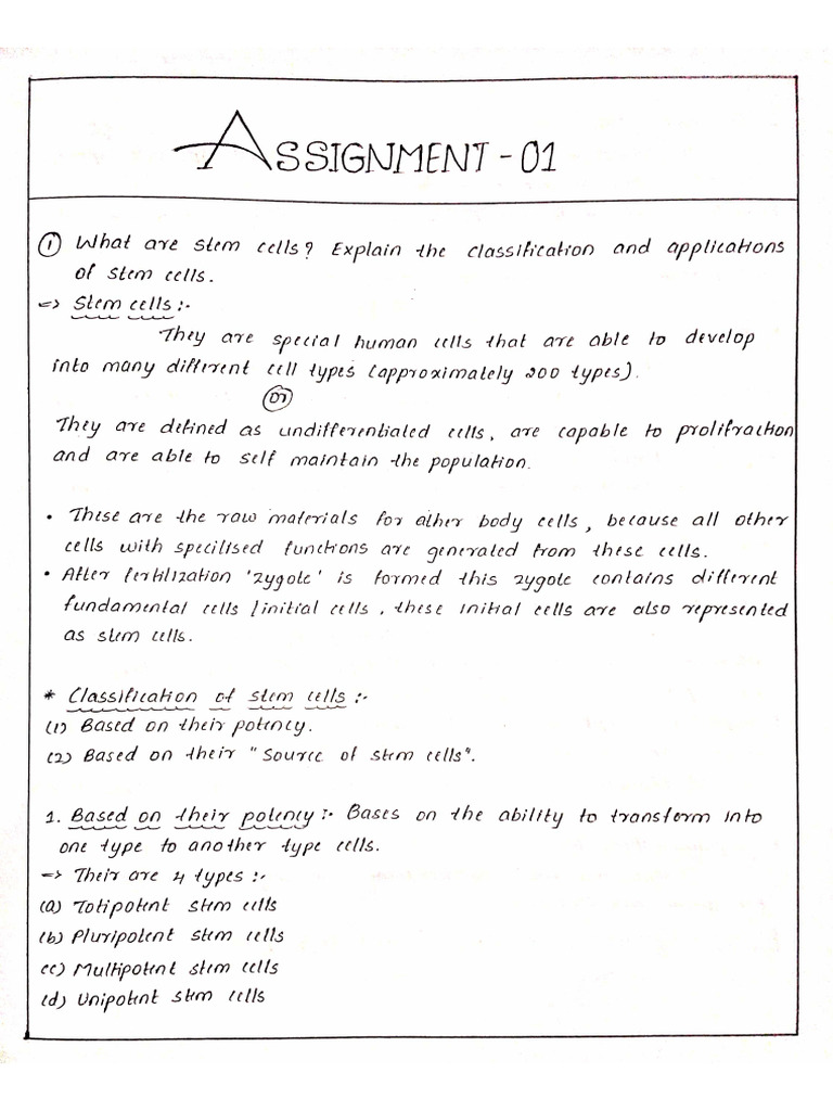 Bio A-1 | PDF
