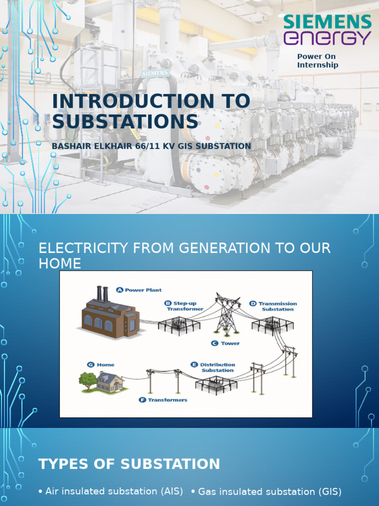 Introduction to Substation (Bashair Elkhair SS) | PDF | Transformer | Electronic Engineering
